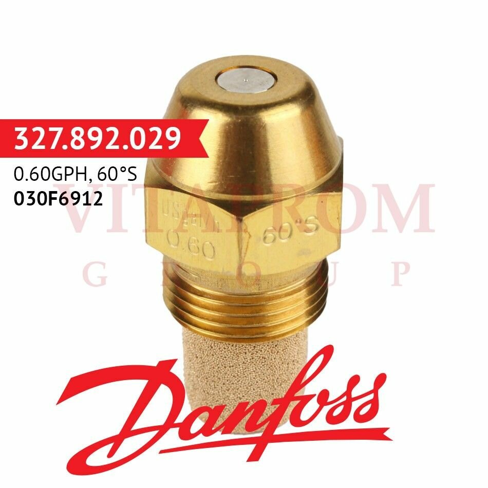 Форсунка Danfoss 0.60GPH, 60S, 030F6912