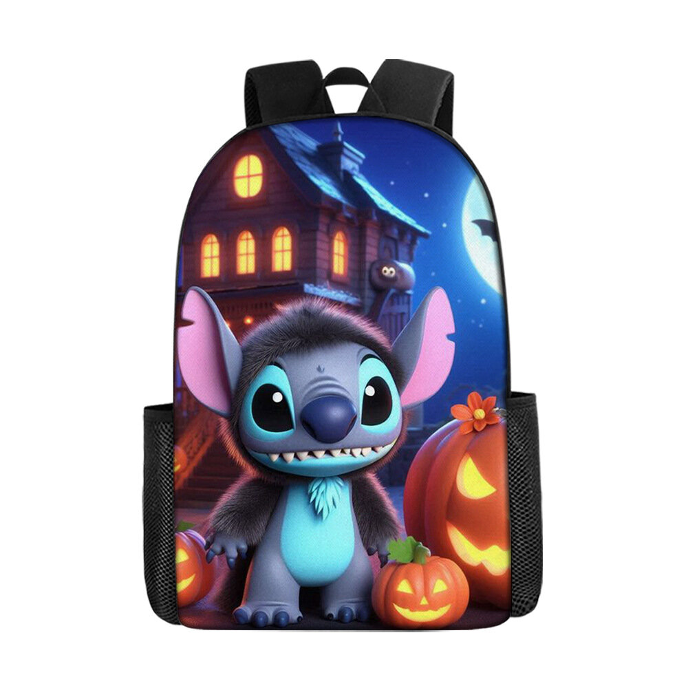 Рюкзак Stitch, новинка 2025 года, универсальный, большой вместимости, легкая маленькая сумка из ткани Оксфорд, модный простой рюкзак