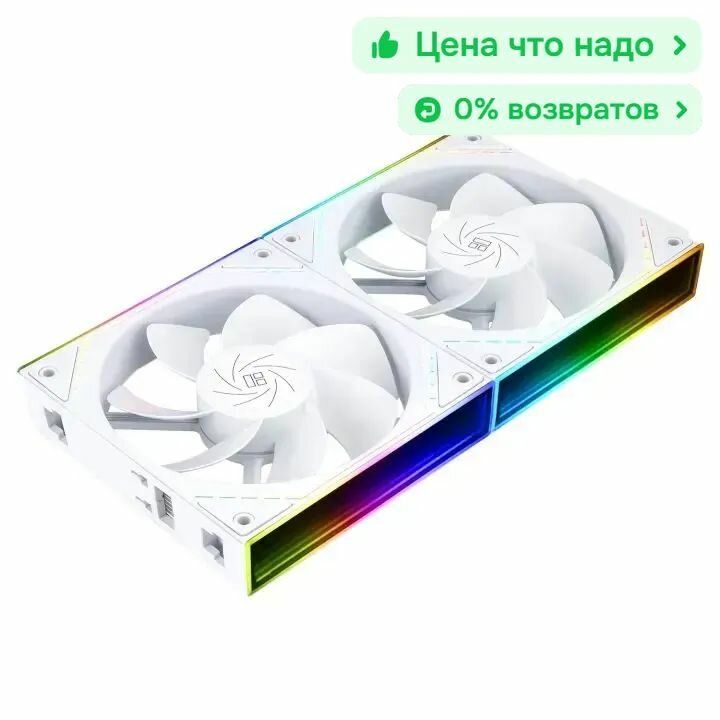 Thermalright TL-M12Q X2 120mm Беспроводной соединяющий материал вентилятор с обратным выпуском коробчатый вентилятор