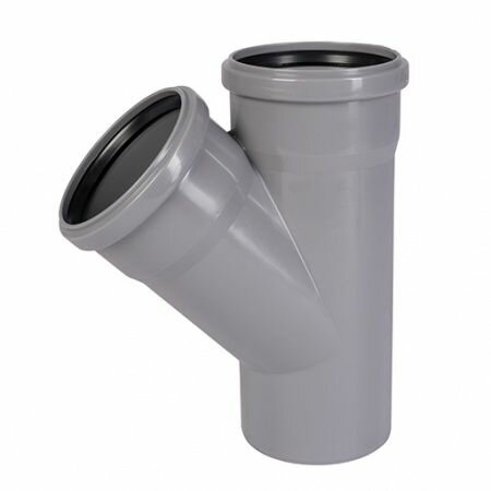 Тройник 90 мм / 50 мм х 45 гр Ostendorf 12190