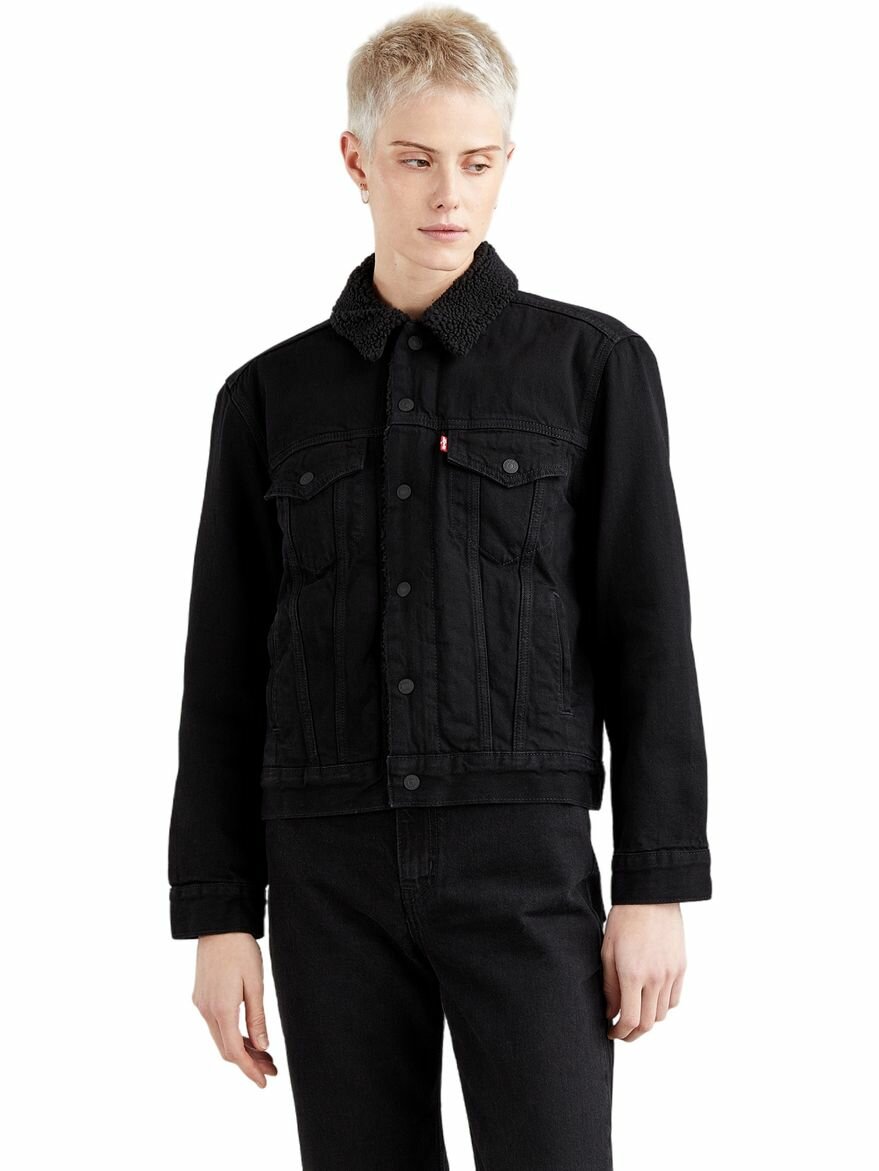 Куртка джинсовая Women Ex-boyfriend Sherpa Trucker Jacket