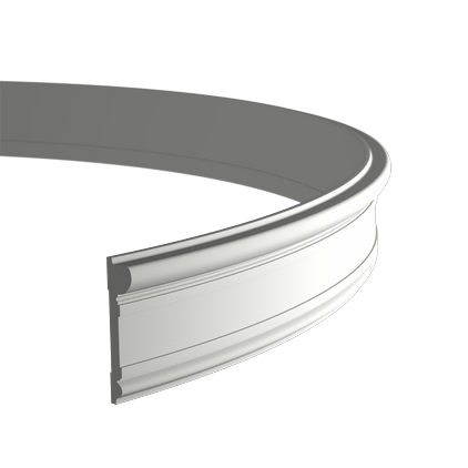 Молдинг Гибкий Европласт Лепнина 1.51.345 Д2000хШ22хВ94 мм.