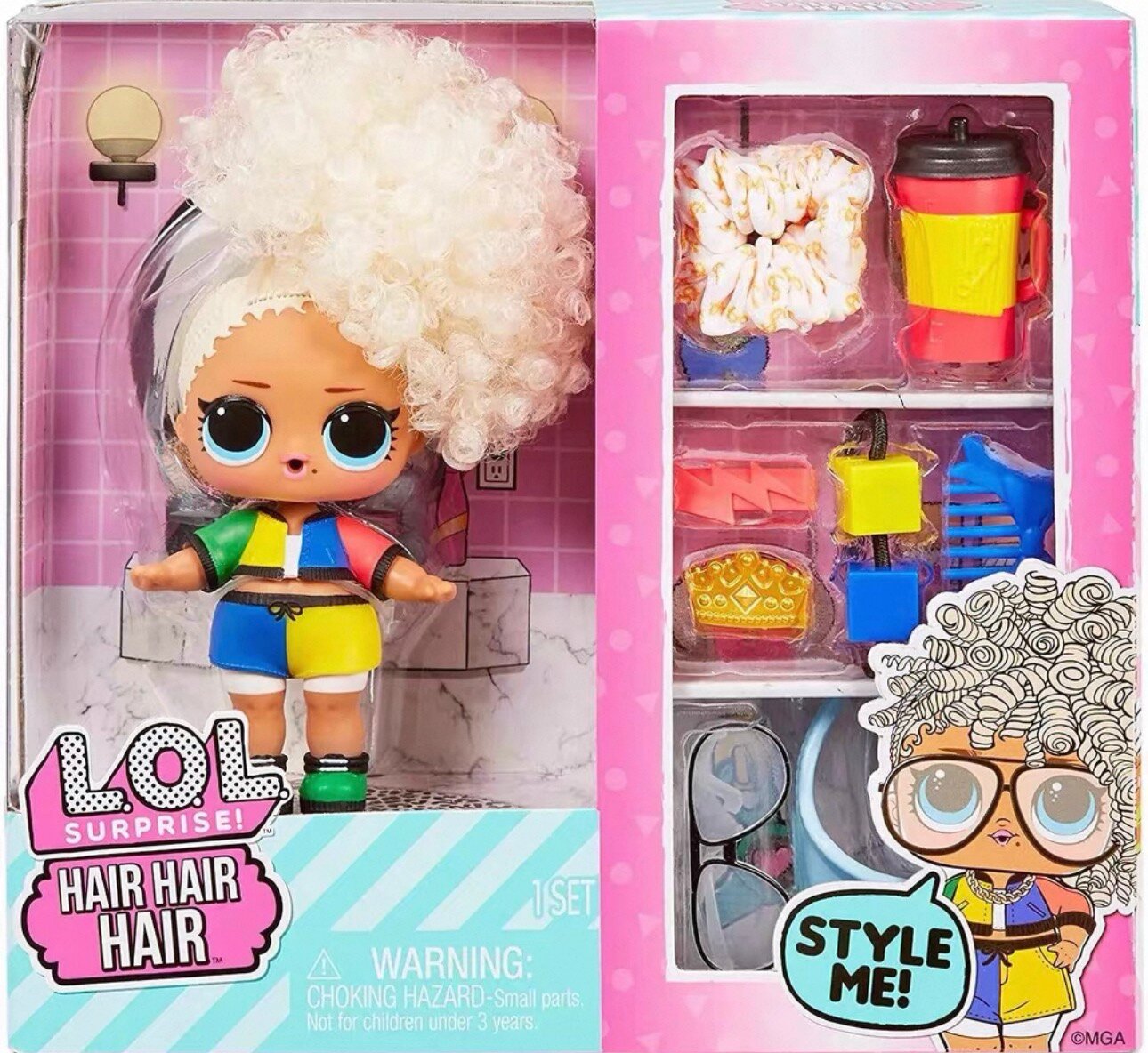 LOL Surprise Girl OMG Hair Doll Blind Ball Set — подарок на день рождения для девочек, Рождество.