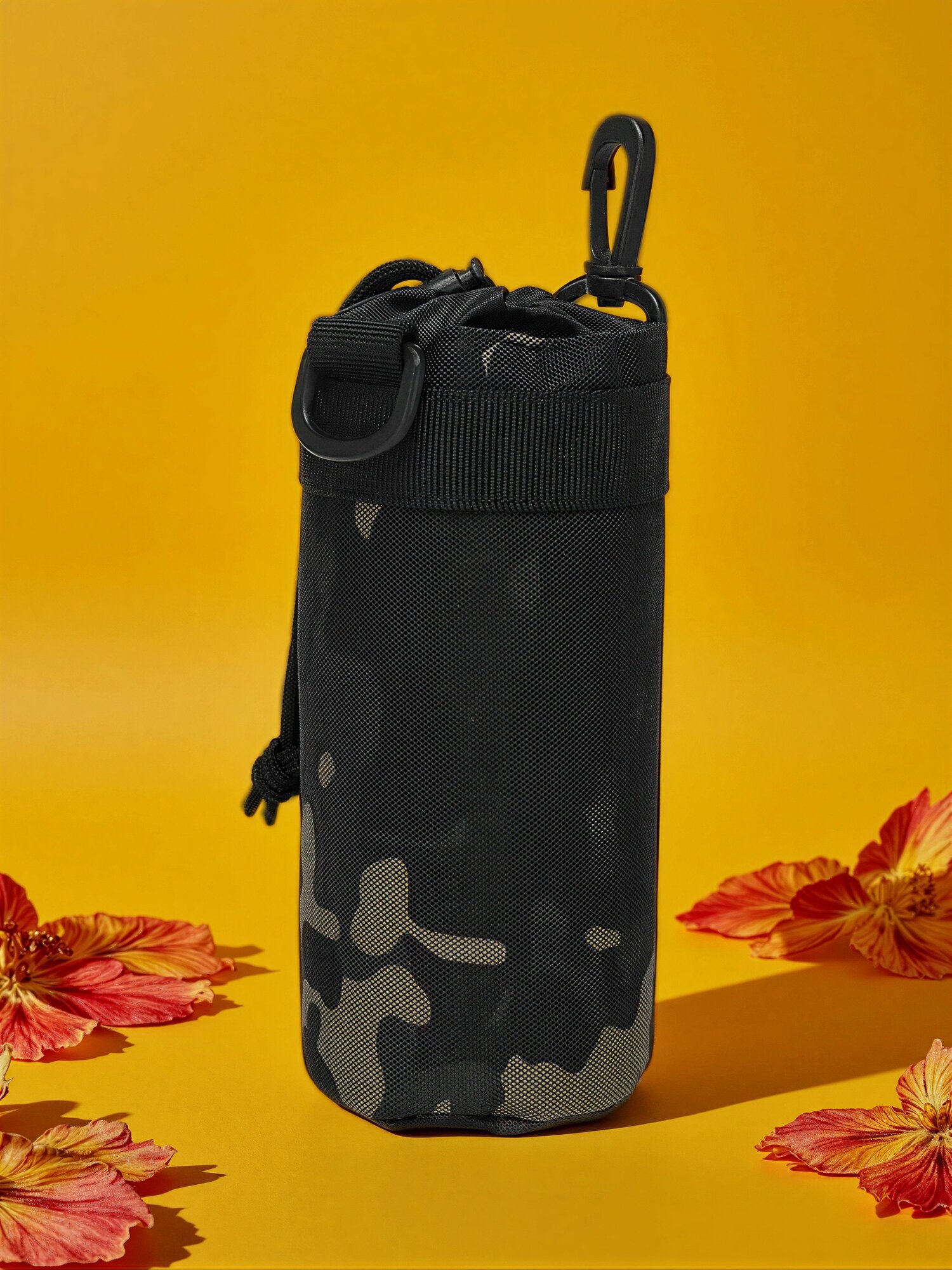 Тактический подсумок, сумка для бутылки с водой, цвет ночной камуфляж