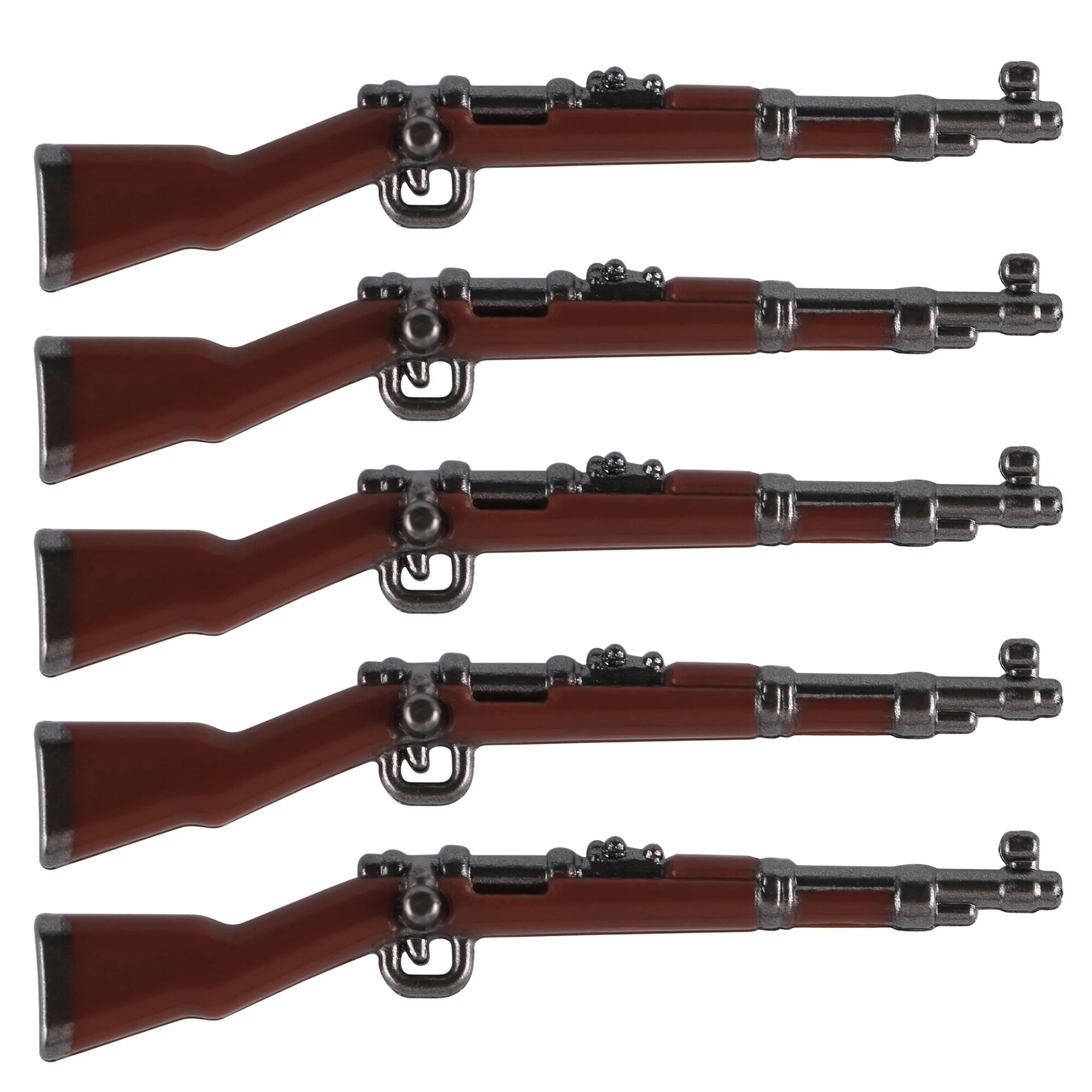 Блочный конструктор BRICKPANDA, солдаты WWII, 5PCS-B1-8