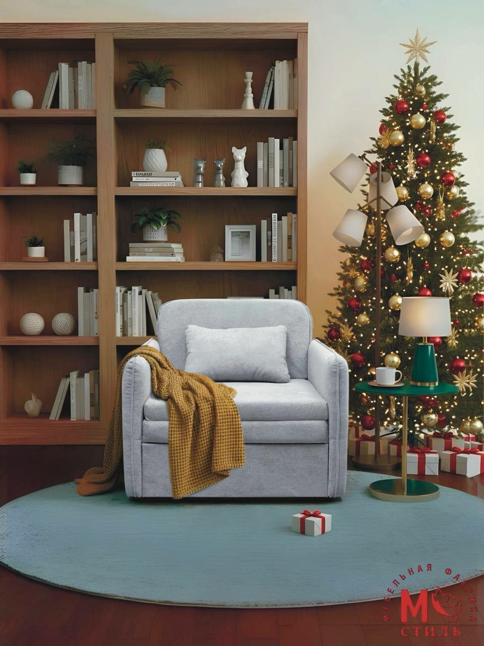 Диван детский выкатной М-Стиль "Урбан", спальное место 196*80