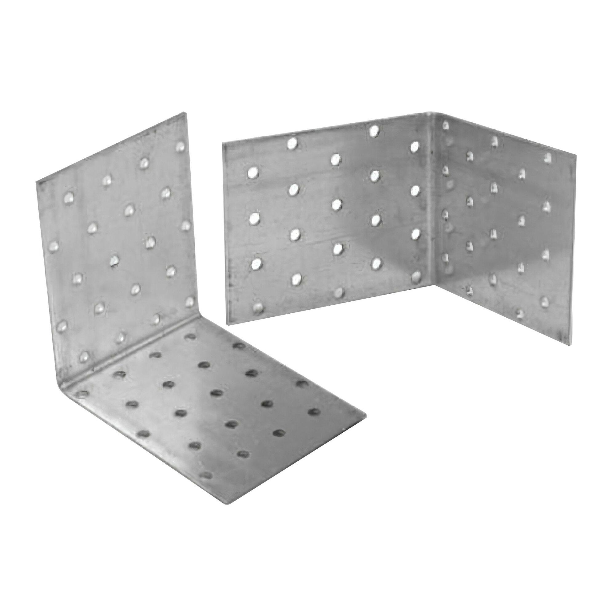 Уголок соединительный, 60х60х40 мм, сталь оцинкованная, 1 шт