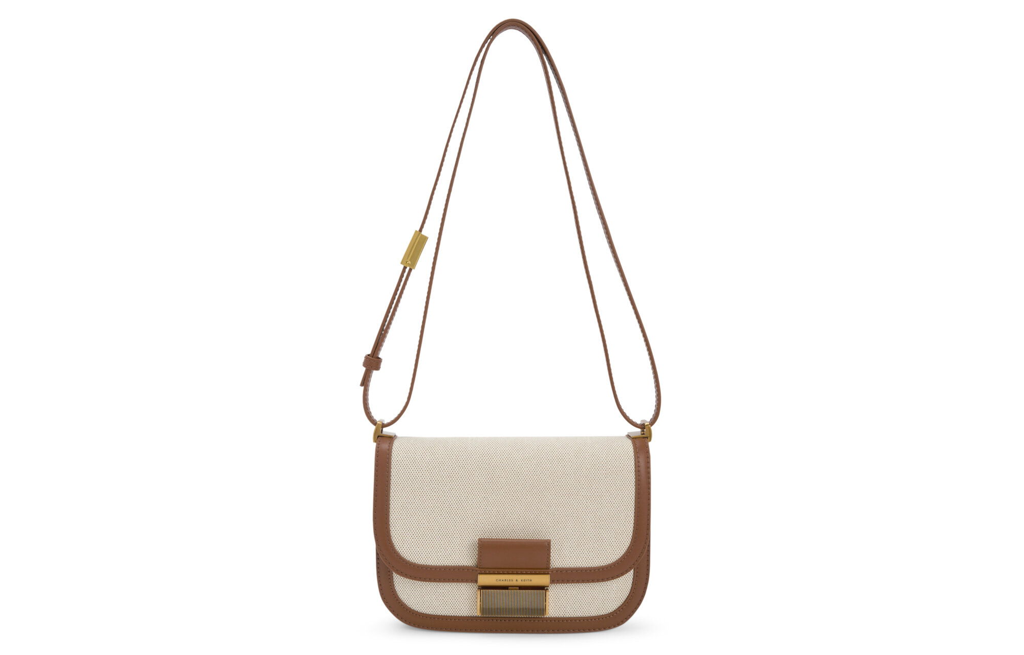 Сумка CHARLES&KEITH Tofu Bag Scarf Canvas