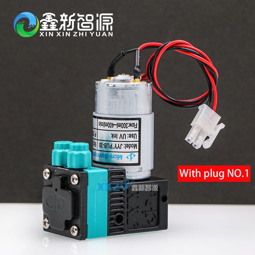 Насос УФ-чернила JYY PUB-30 для УФ-машины Zhongye Infinity Allwin Docan Flora УФ-планшетный принтер Жидкостный насос 7 Вт 24 В Мембранный насос