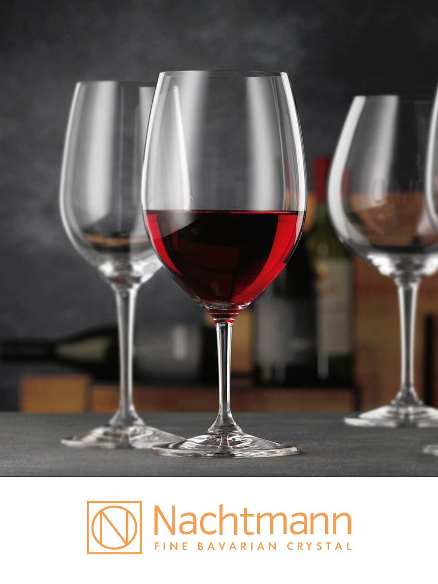 Набор бокалов Nachtmann Vivino Bordeaux 610мл, 4 шт, хрустальное стекло