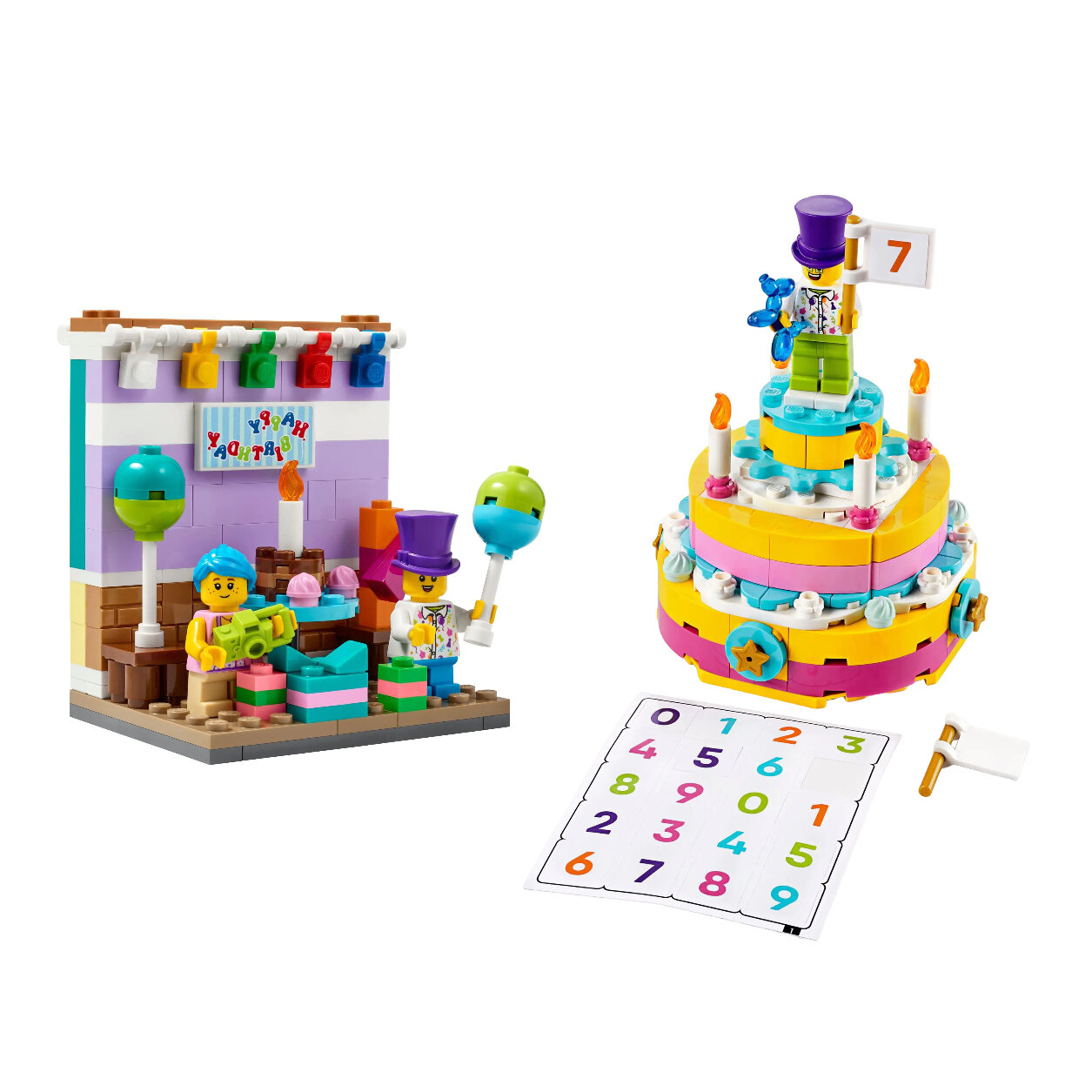 LEGO Торт Набор Волшебных Цветов Конструкторы 141 шт. 40382