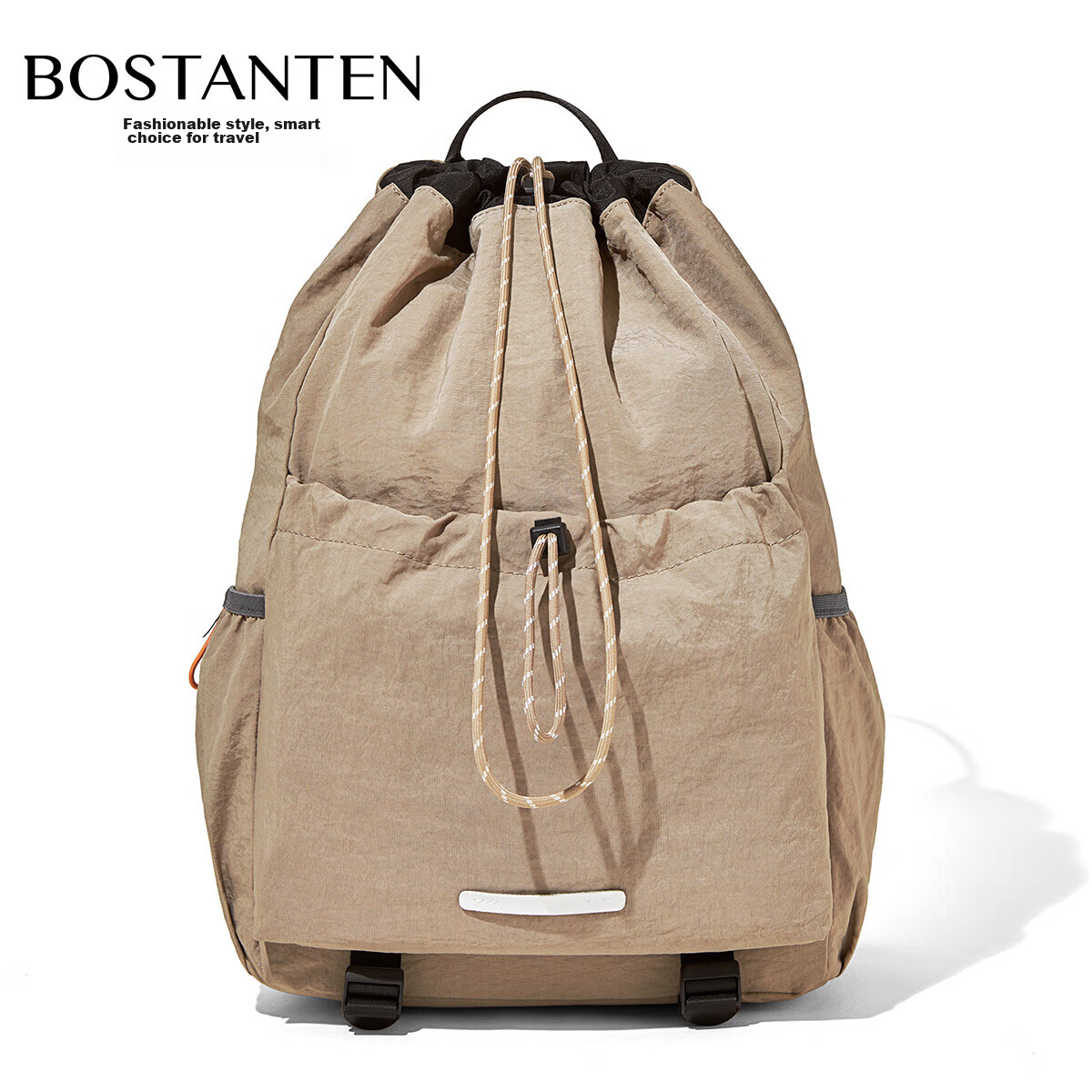 Рюкзак BOSTANTEN, Lightweight Drawstring Backpack Student Schoolbag Sports Hik, большая вместимость, для активного отдыха, для велоспорта, городской, школьный, лёгкий, для мужчин