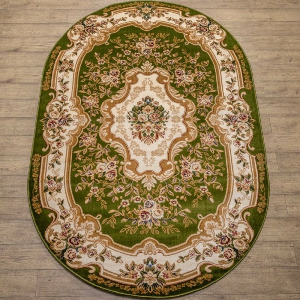 Ковры дизайн 20606 цвет 22111 Акварель овал (1.5 х 3 м)