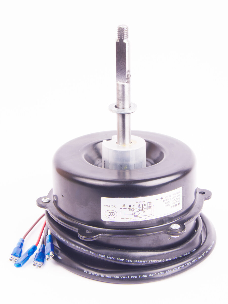 Электродвигатель вентилятора наружного блока YSK60-6 (YDK60-6) 60W (020022)