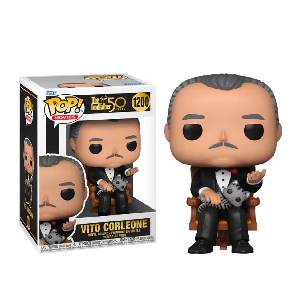 Pop The Godfather #389 Vito Corleone with box