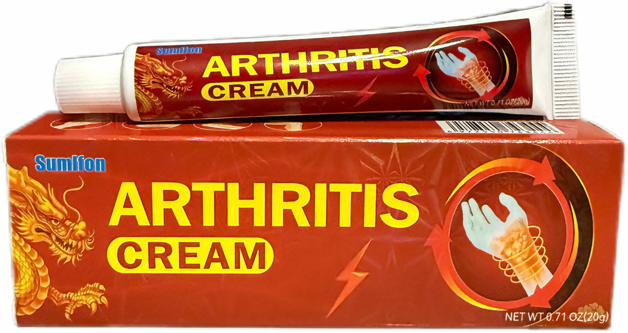 Sumifun Китайская обезболивающая мазь от боли в суставах