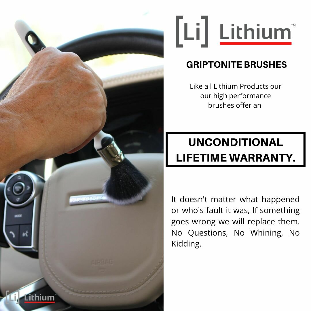 Кисть для детейлинга с ультрамягким ворсом Lithium Griptonite Z Brush 10