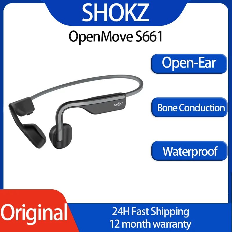 SHOKZ OpenMove S661 Беспроводные наушники с костной проводимостью S661 Grey