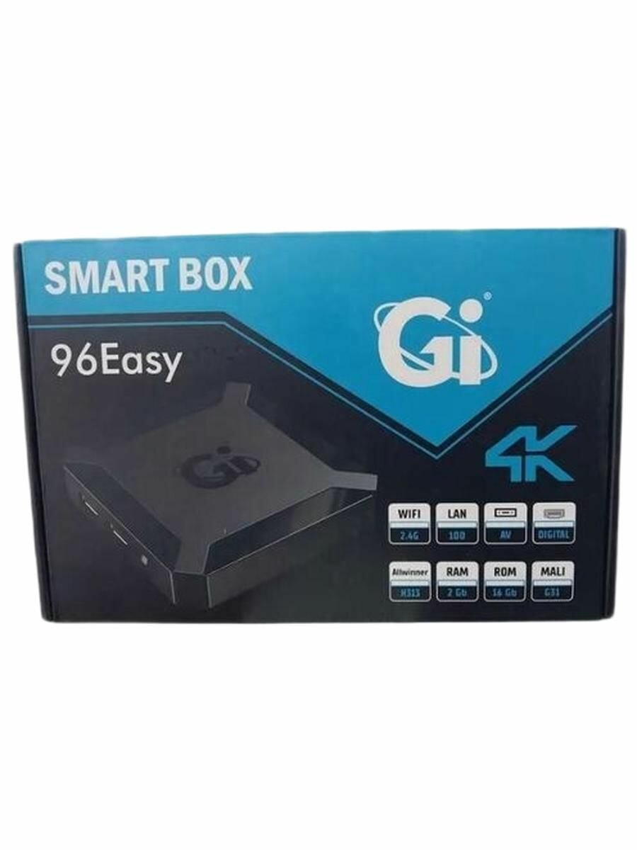 Смарт-приставка Galaxy Innovations Gi-96Easy, 4 Гб, 16Гб, 2 USB, Wi-F