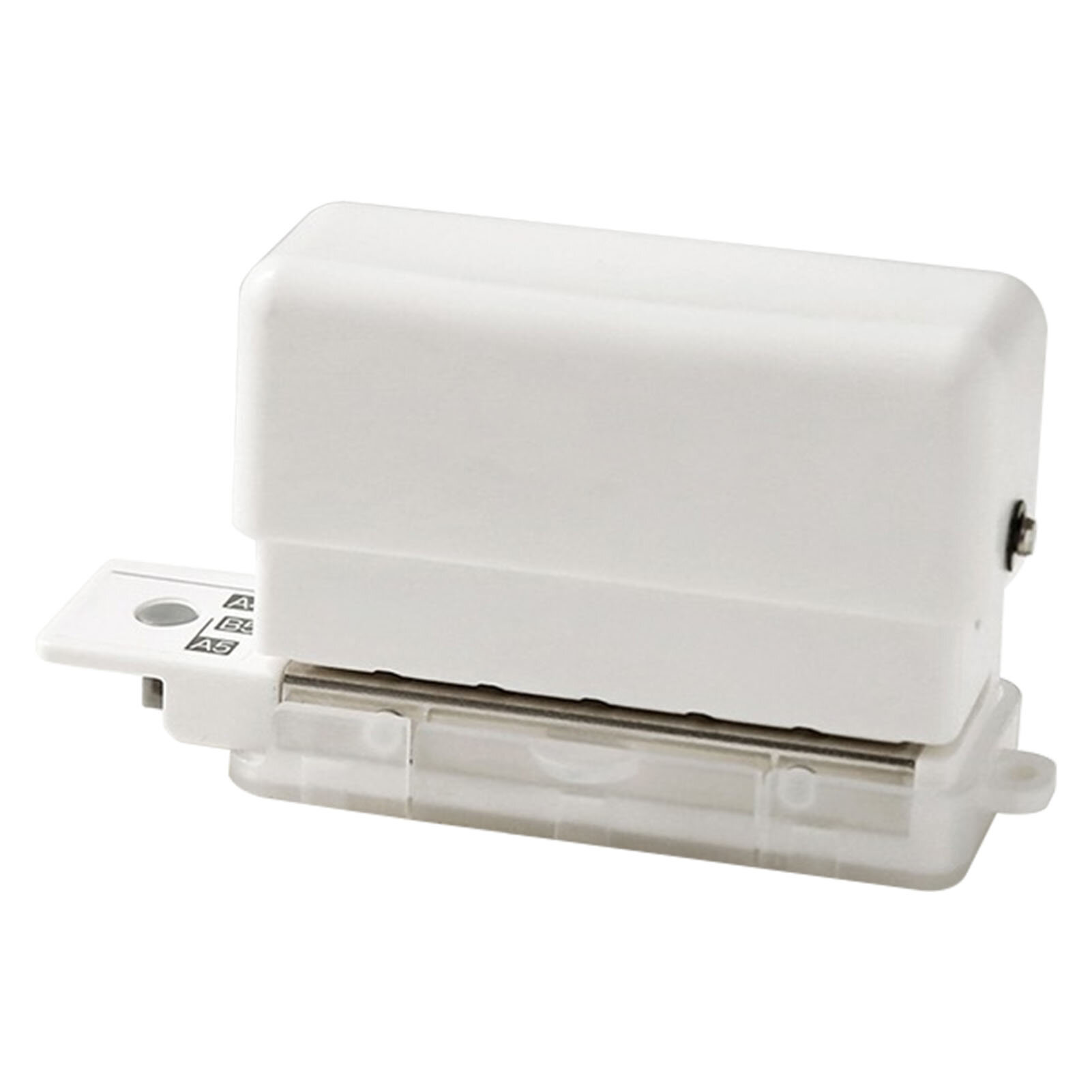 Прочный металлический пластиковый дырокол на 6 отверстий, экономящий усилия, вместимость 3 листа, для коробок и папок, белый.