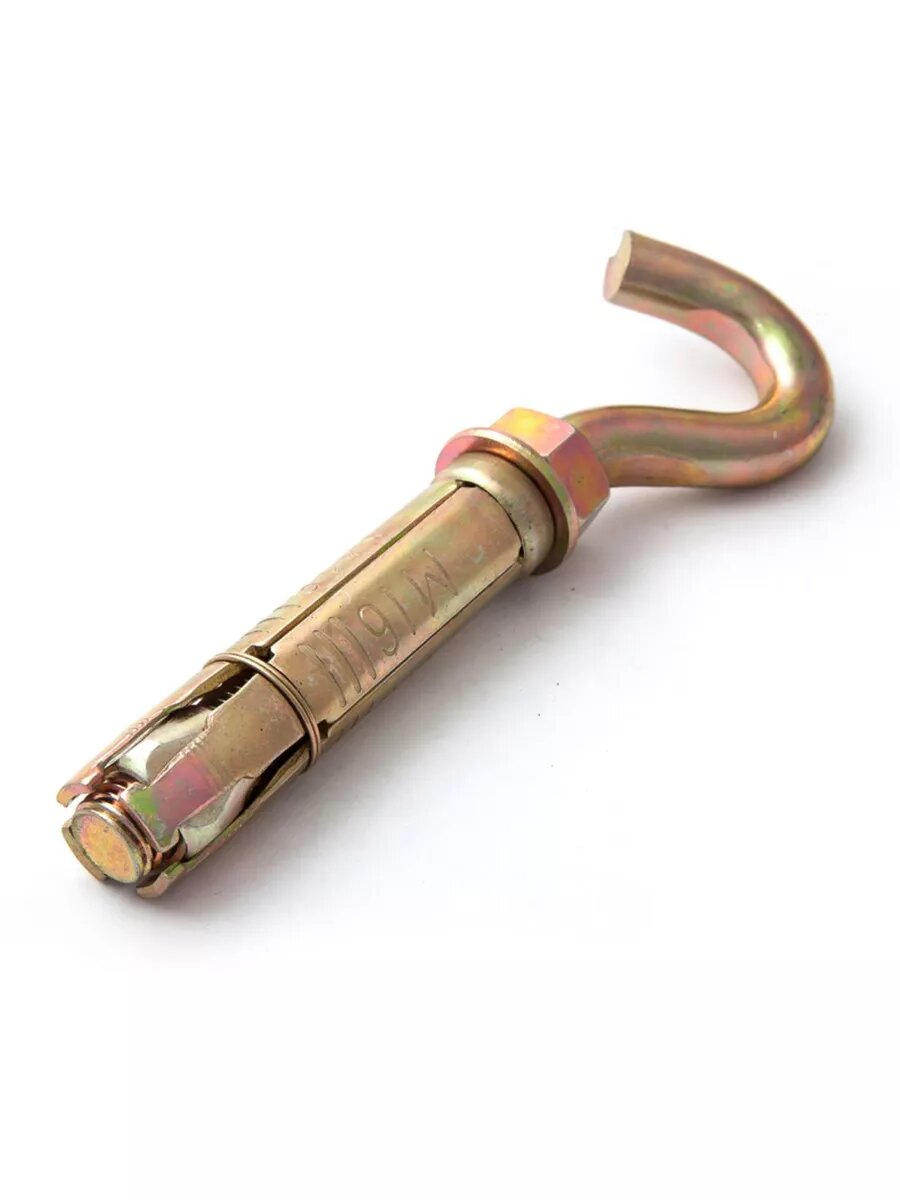 Анкер 4-х сегментный с крюком М 8х14х55 , сталь оцинкованная "МастерБолтиков" (4 шт)