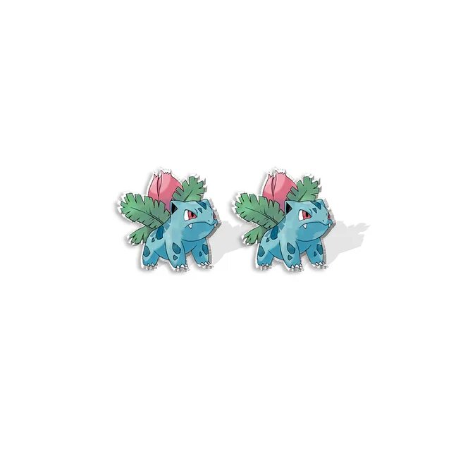 TAKARA TOMY Косплей серьги Pokemon Charmander Bulbasaur