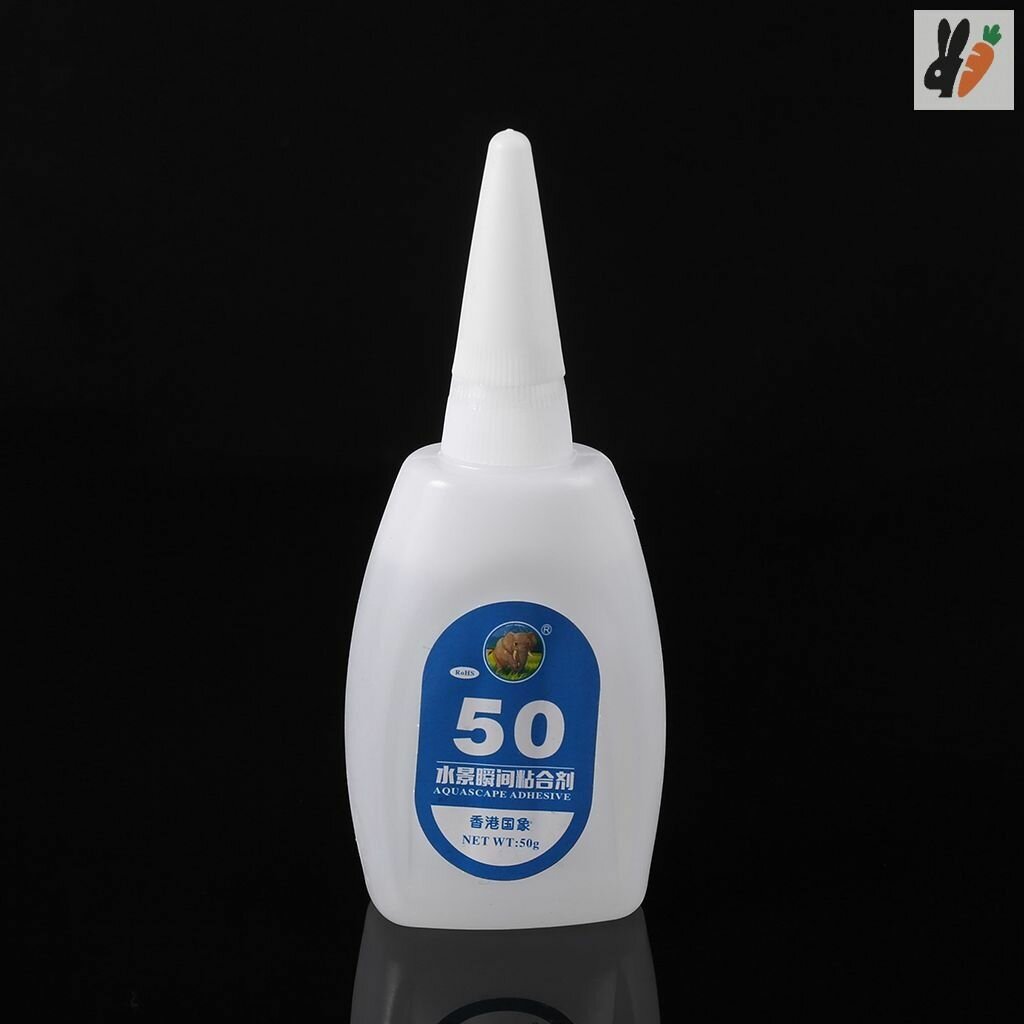 (1шт) Клей для фиксации водных растений в аквариуме для озеленения (ночной)