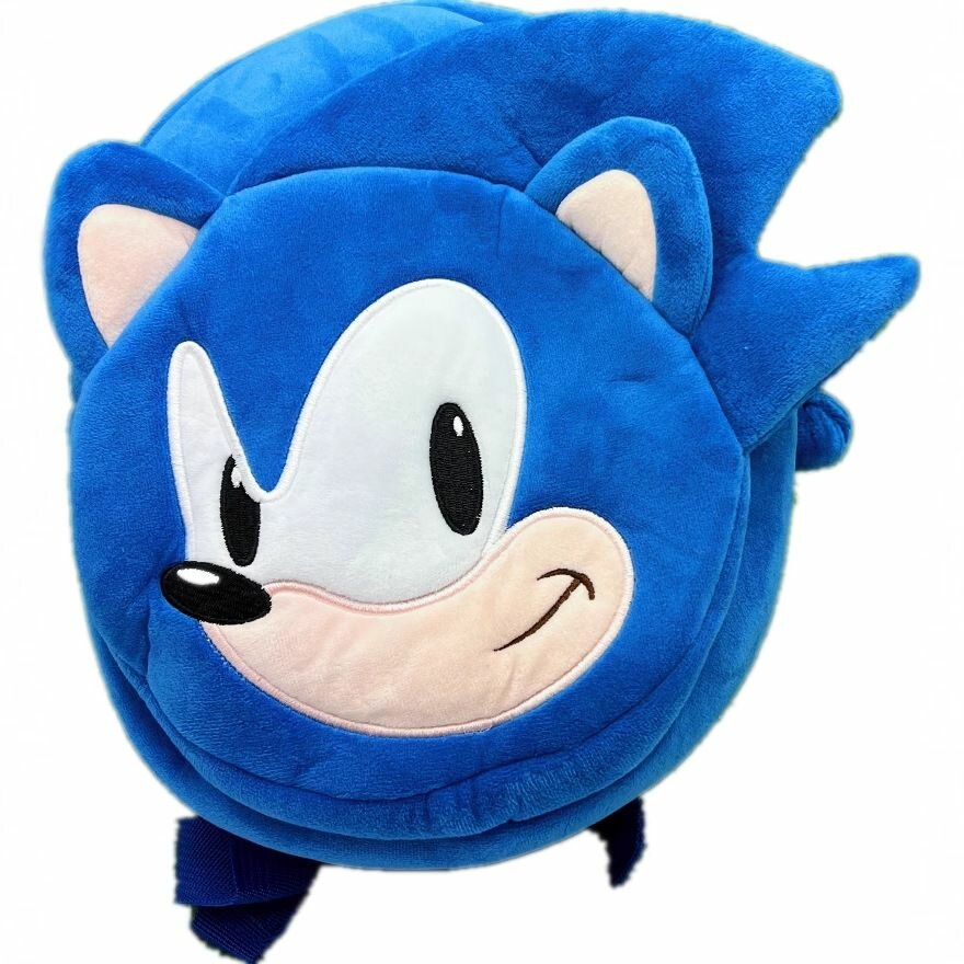 Новый рюкзак Sonic the Hedgehog плюшевая сумка-игрушка с мультяшным дизайном, супер милая для детей