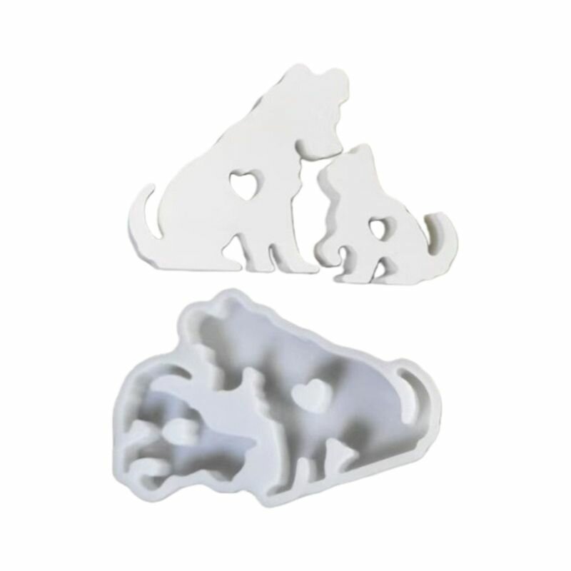 S2134 украшение для кошек и собак декоративная форма из цементной штукатурки DIY силиконовая