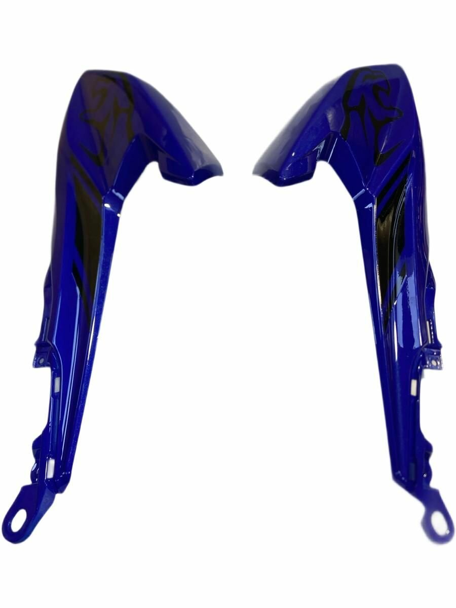 Пластик на бак Альфа RS синий (пара)