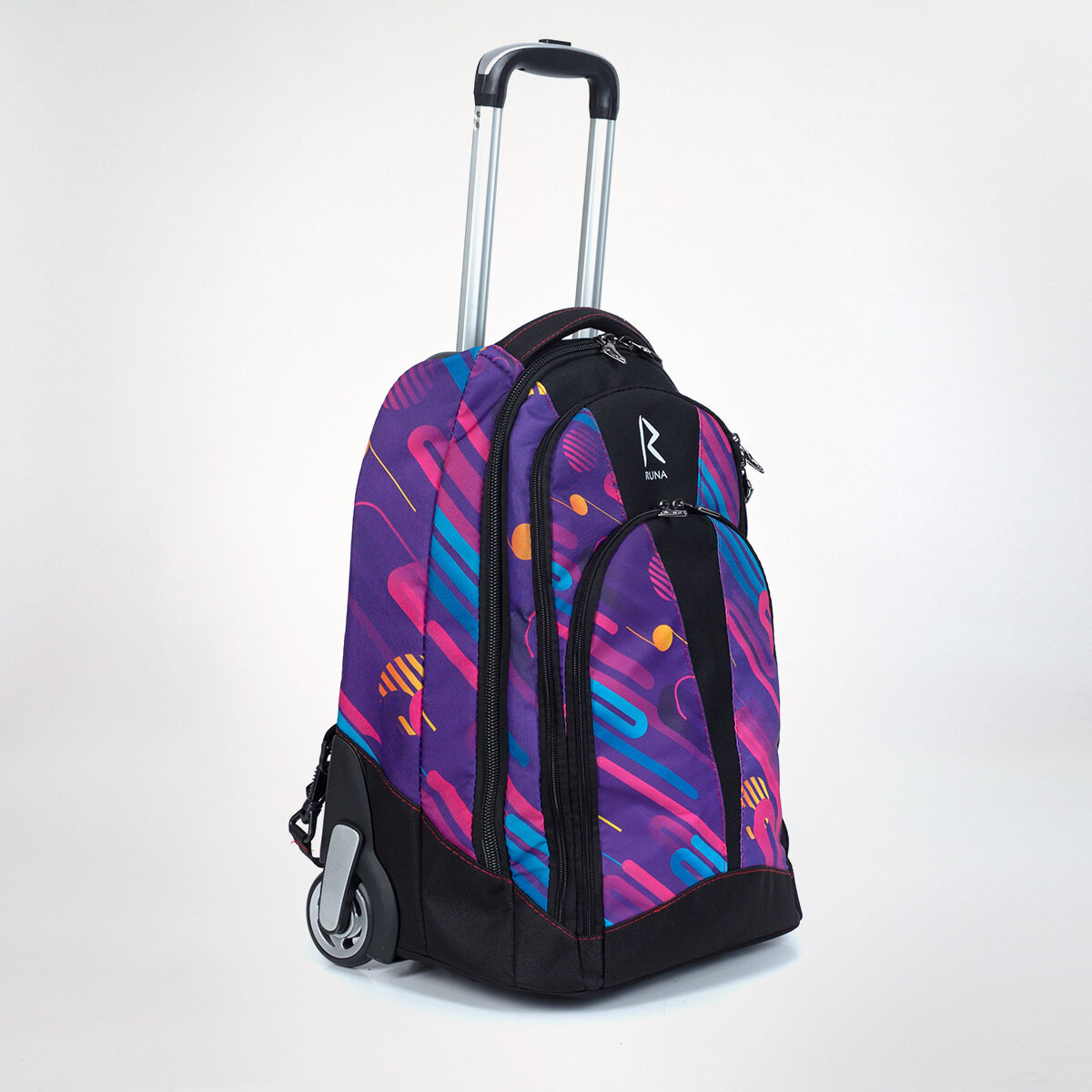 Сумка-рюкзак на колесах "RUNA", Джуниор, для фигурных коньков, роликов, одежды, экипировки и аксессуаров