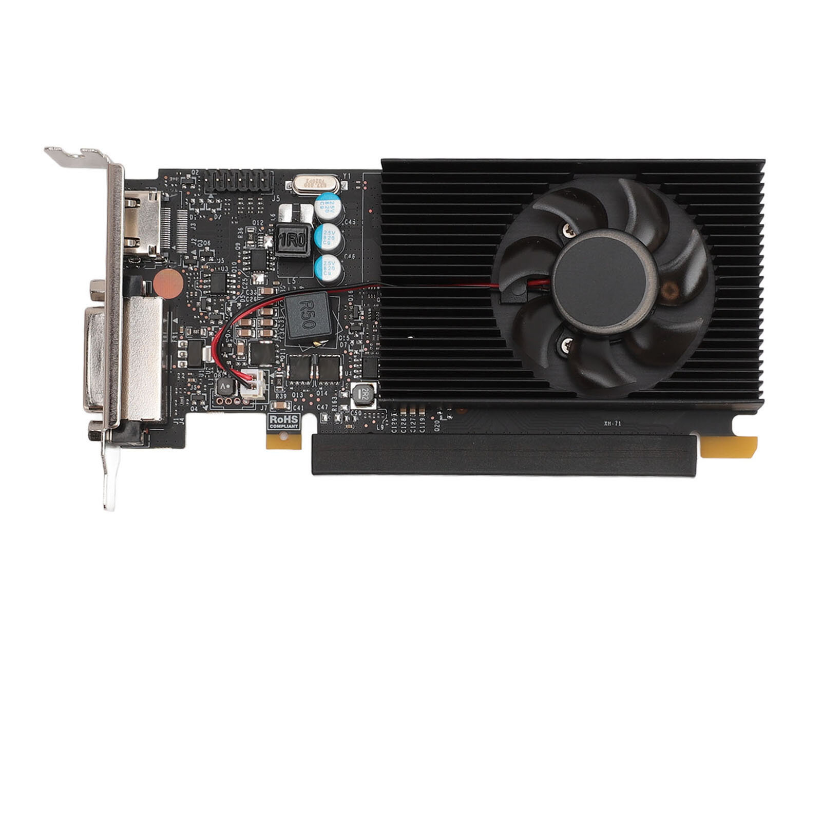 Видеокарта gt730 4gd3 с тихим эффективным охлаждением для настольного пк