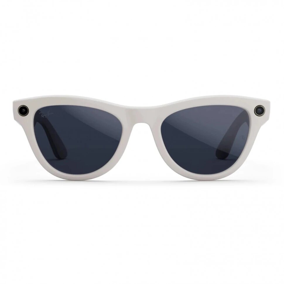 Умные Очки Ray-Ban Skyler (Gen 1) с камерой, Shiny Chalky Gray / Transitions Sapphire
