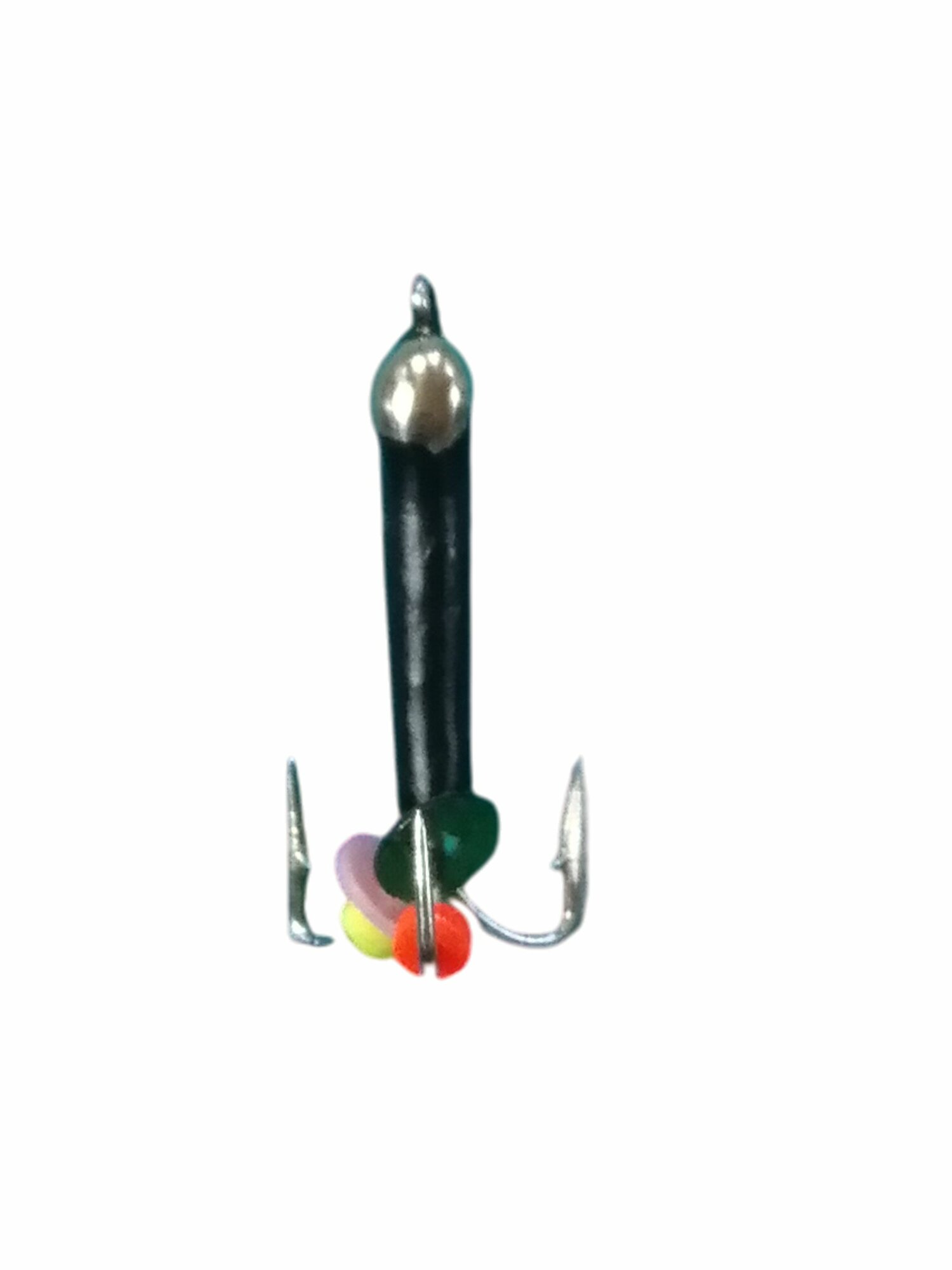 Мормышка вольфрамовая Wormix37 Чертик с коронкой "Высокий" d-2,0 0,5гр (1062) цв. серебро (уп.1шт)