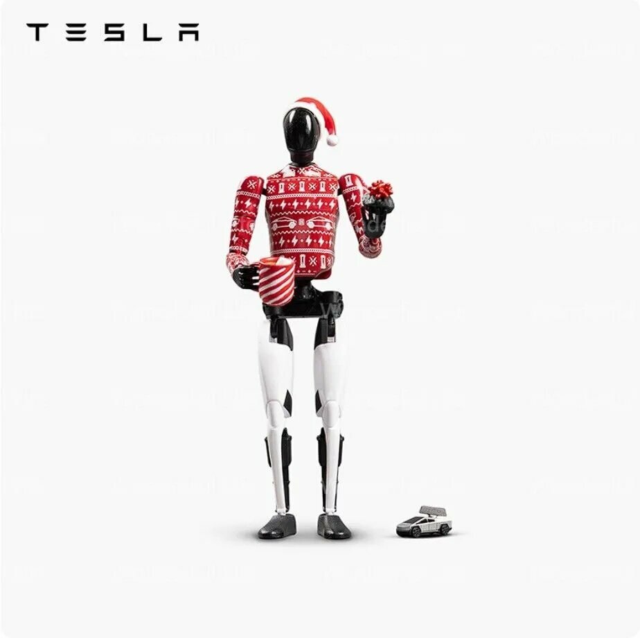 Официальная фигурка Tesla Bot в масштабе 1:10 Состоит из более чем 40 отдельных компонентов 20 подвижных суставов Размеры: 5,5 см x 18,2 см(Выставочная модель, без моторизованных функций)