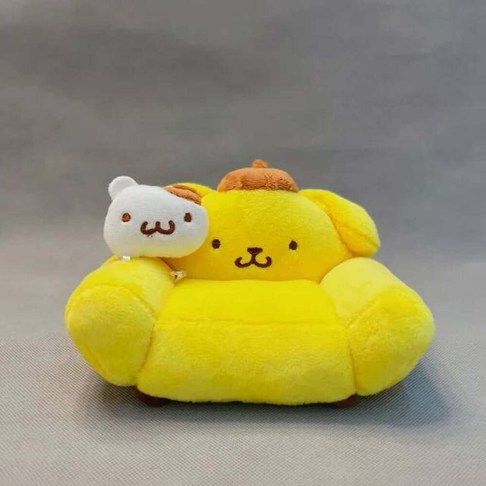 Мягкая кукла-диван Sanrio MINISO Hello Kitty My Melody в стиле каваи, украшение для детей, подарок.