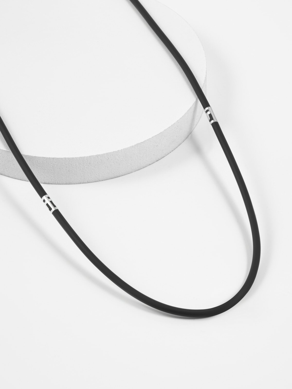 Шарм, серебро, 925 проба, каучук