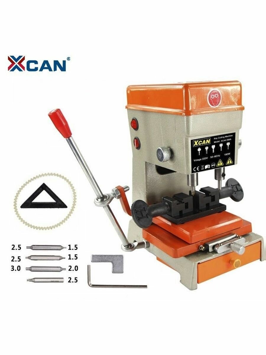Станок для нарезки ключей XCAN 368 A, вертикальный