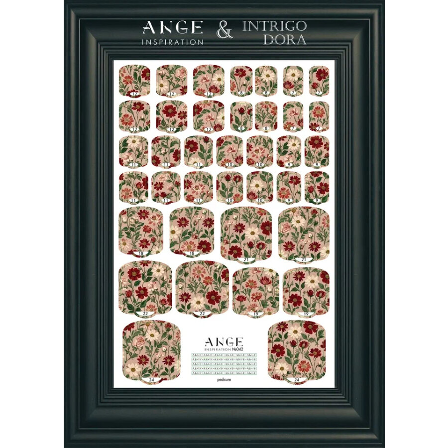 ANGE, INSPIRATION&INTRIGO DORA Пленки для маникюра №042