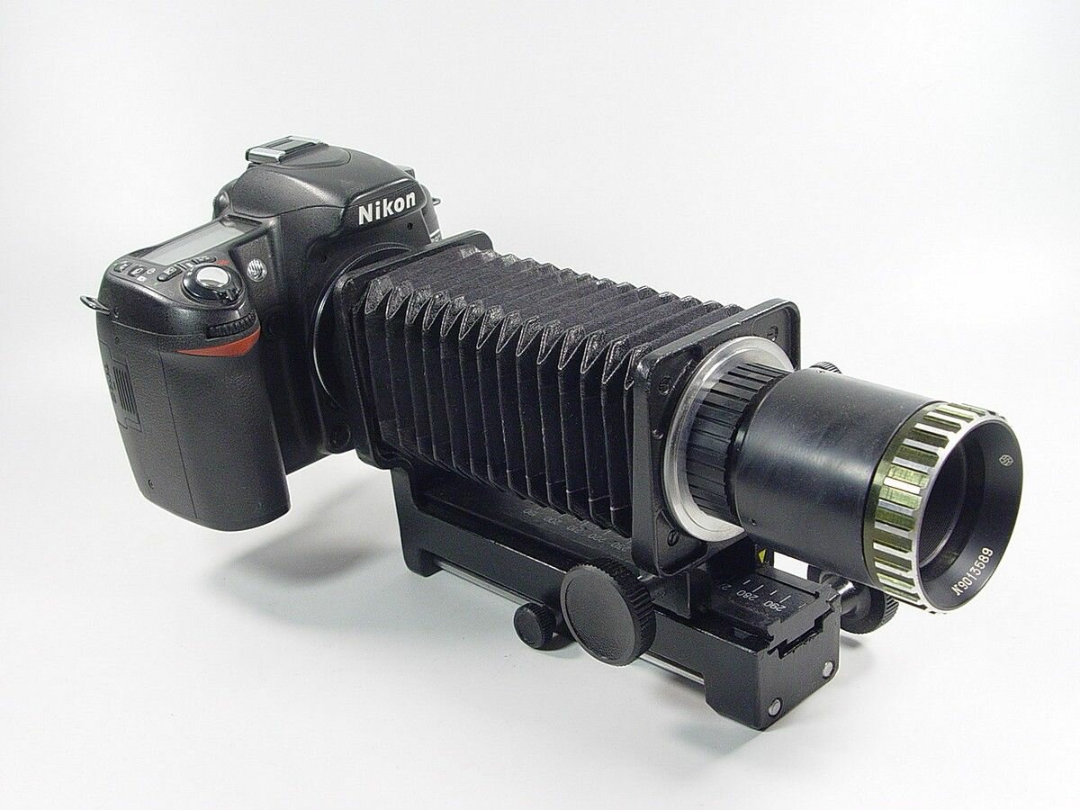 Супермакро. Макро приставка с креплением М42 и Nikon F. Объектив Индустар-23у в комплекте.