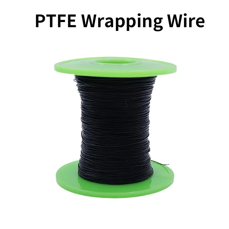 Провод из птфэ 5/20 м, 34AWG - 25AWG, сверхтонкая линия Micro Litz, мягкая пленка, обертка AFR250, электрический DIY, посеребренный медный кабель