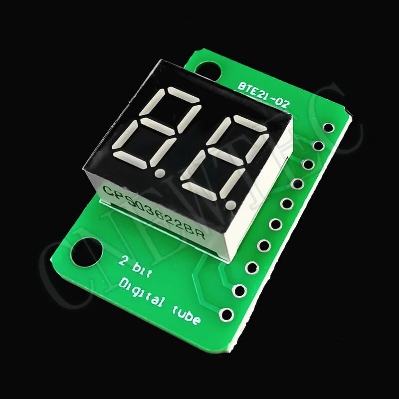 2-х разрядный светодиодный дисплей BTE21-02, Red Anode