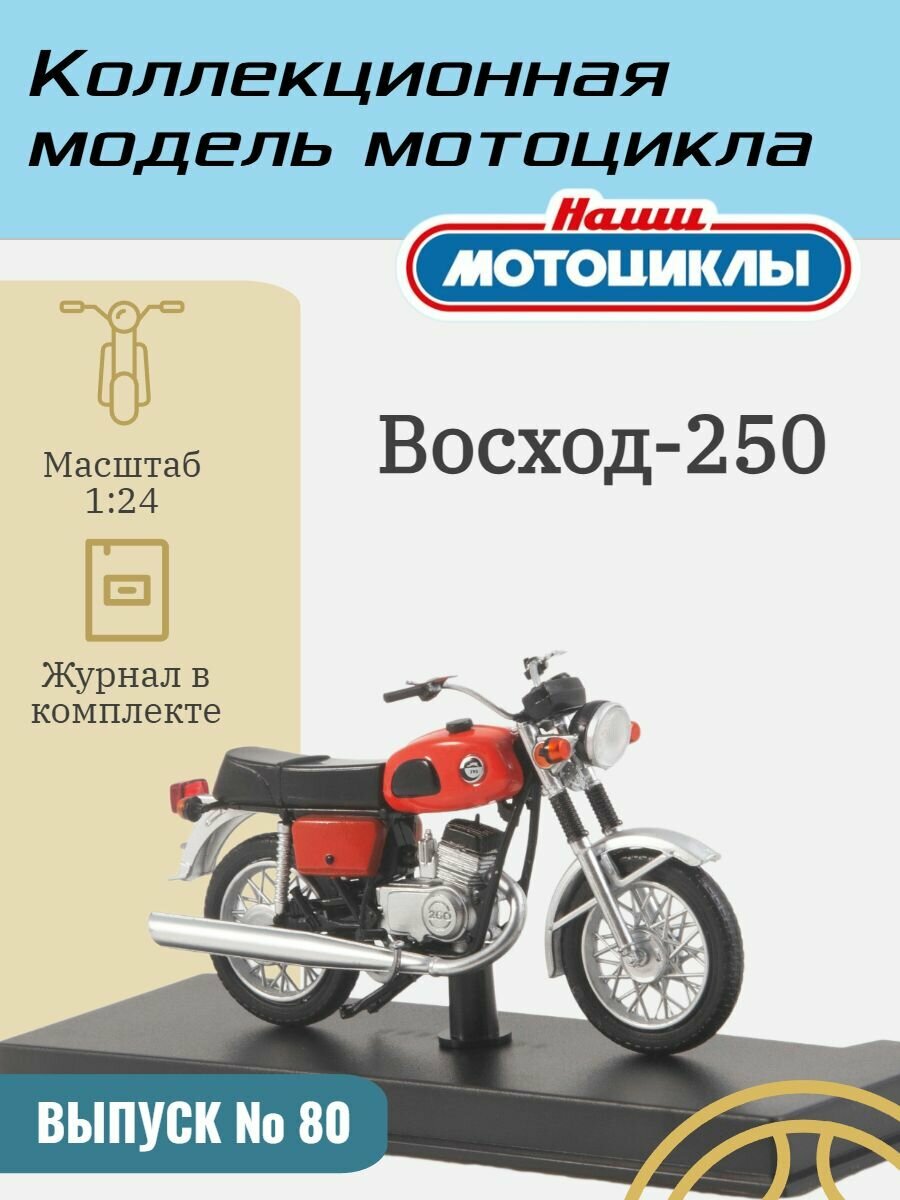 Наши мотоциклы №80 - Восход-250