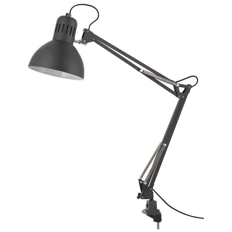 TERTIAL Лампа рабочая IKEA, темно-серый