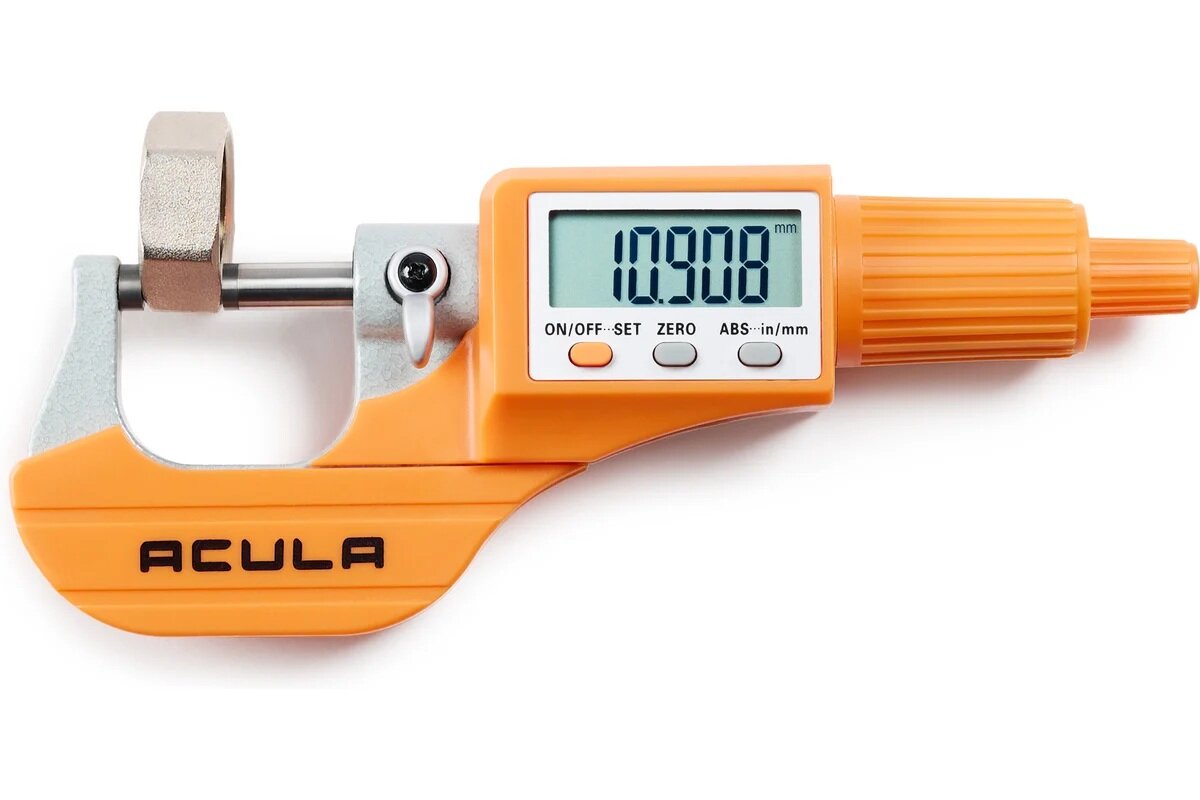 Профессиональный электронный микрометр (0-25 мм, I класс точности) ACULA DM 0-25, LA00134