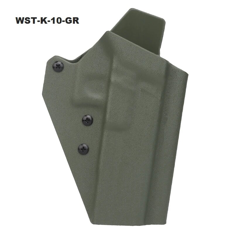 Тактическая кобура Kydex для Glock 34 Темно-зеленый, K-10-GR