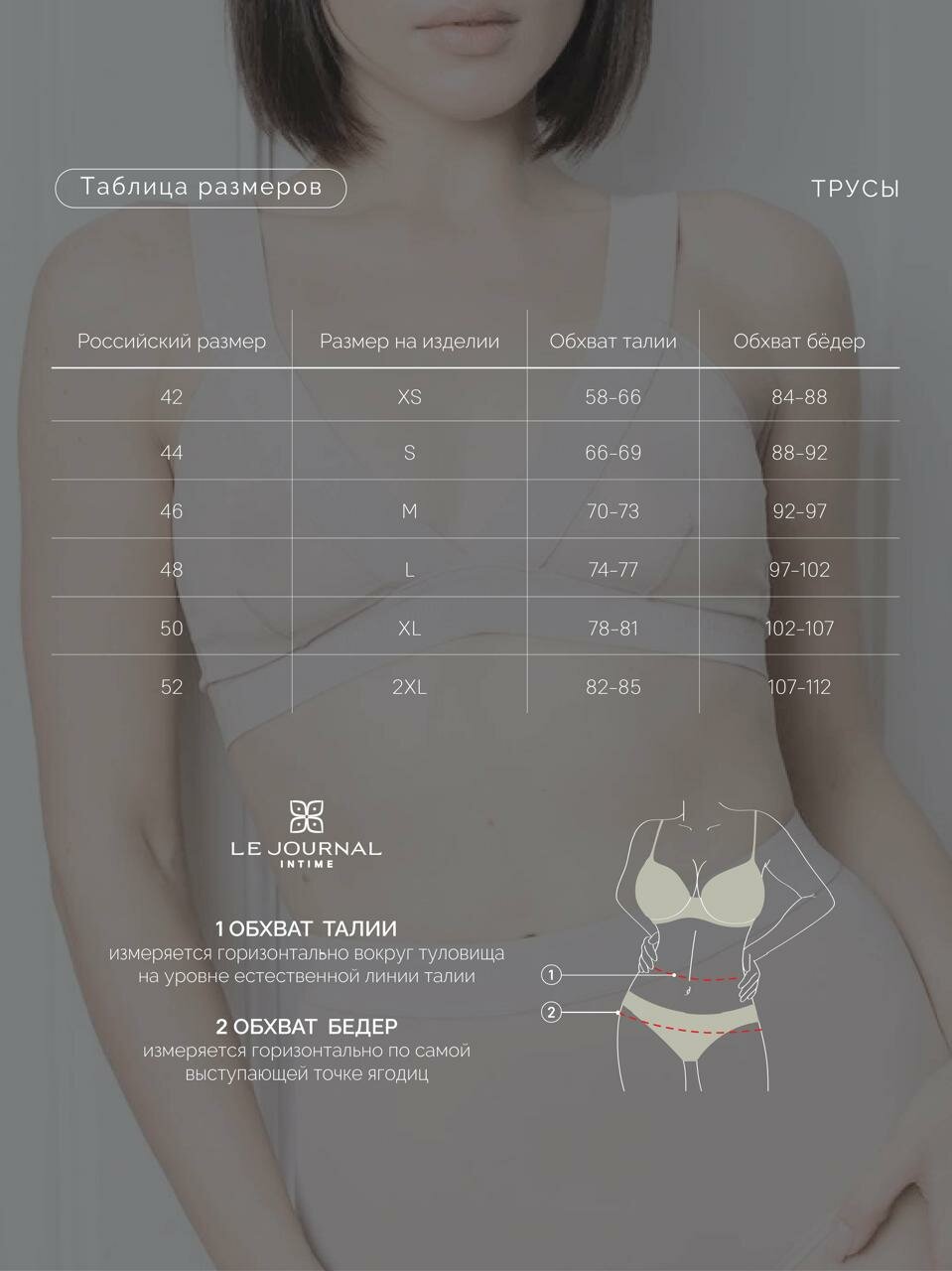 Трусы Le Journal Intime, размер L — фото 1