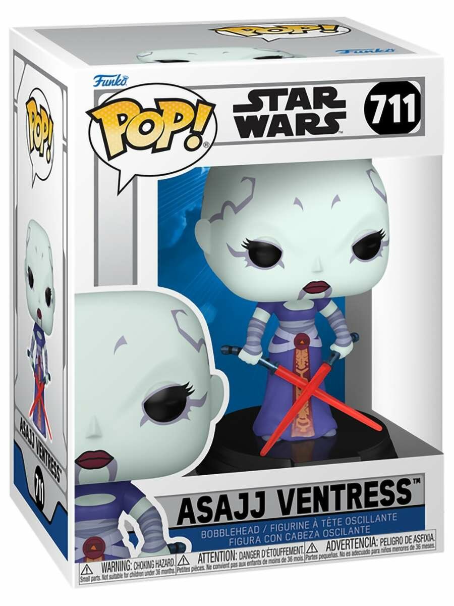 Фигурка Funko POP! Bobble. Star Wars - Clone Wars: Asajj Ventress (711)