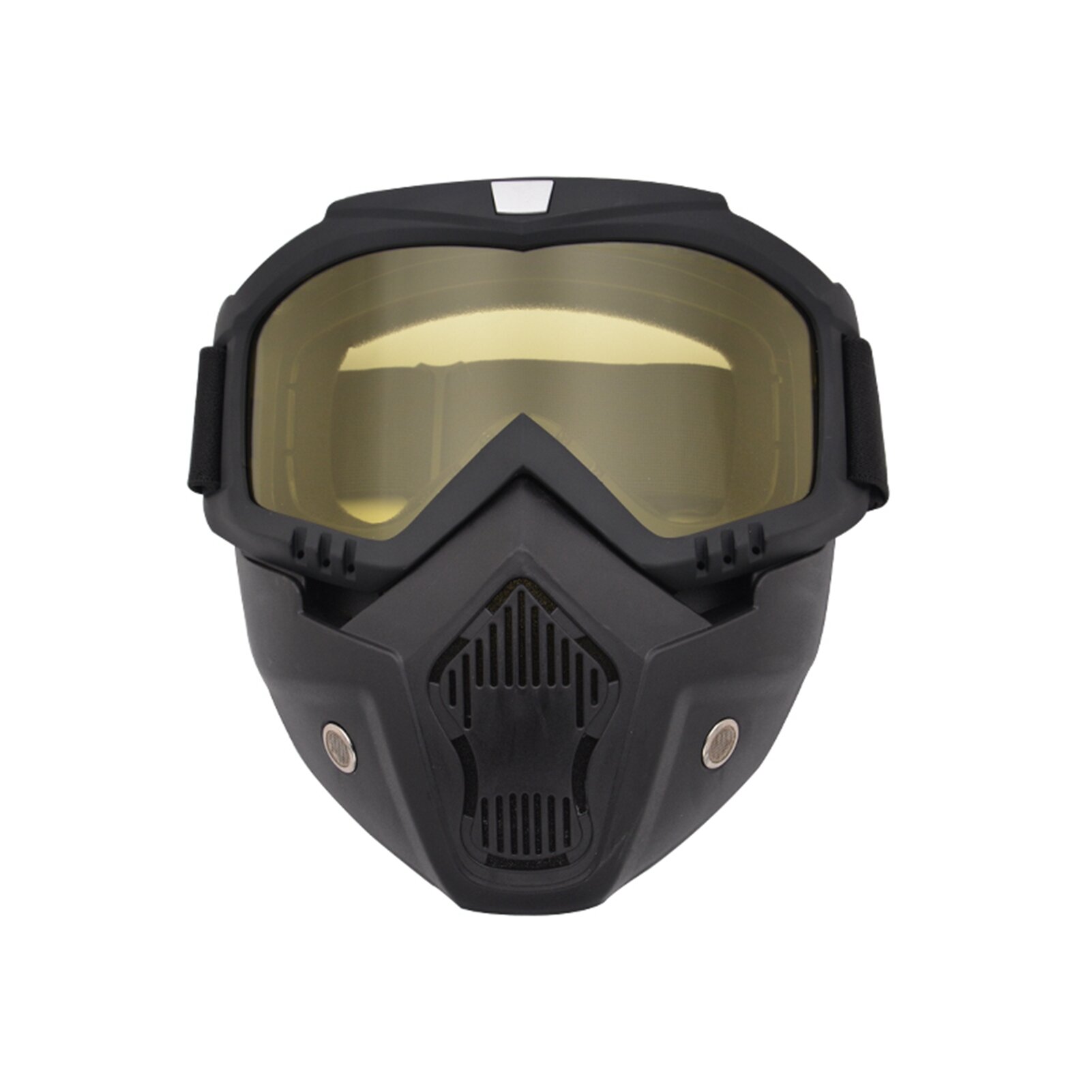 Модульная маска со съемными очками для мотоциклетного гоночного шлема, защитная лицевая маска-щиток.