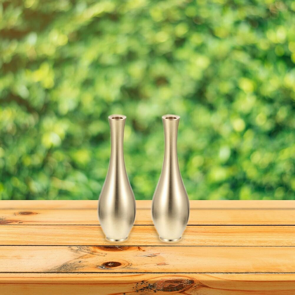 4 Штуки Мини Ваз, Из Латуни, Для Оформления Цветов